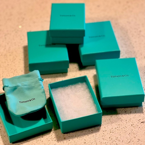 Tiffany & Co. | Jewelry | Tiffany Co Assorted Set Of 5 Jewelry Boxes ...